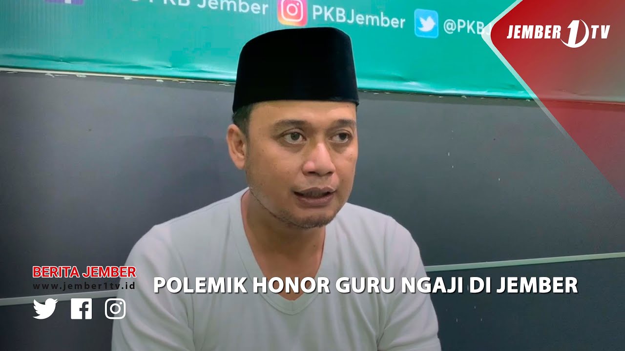 POLEMIK HONOR GURU NGAJI DI JEMBER - YouTube