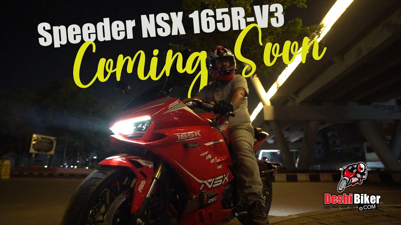 Speeder NSX 165R V3 Coming soon (Prebooking started) - YouTube
