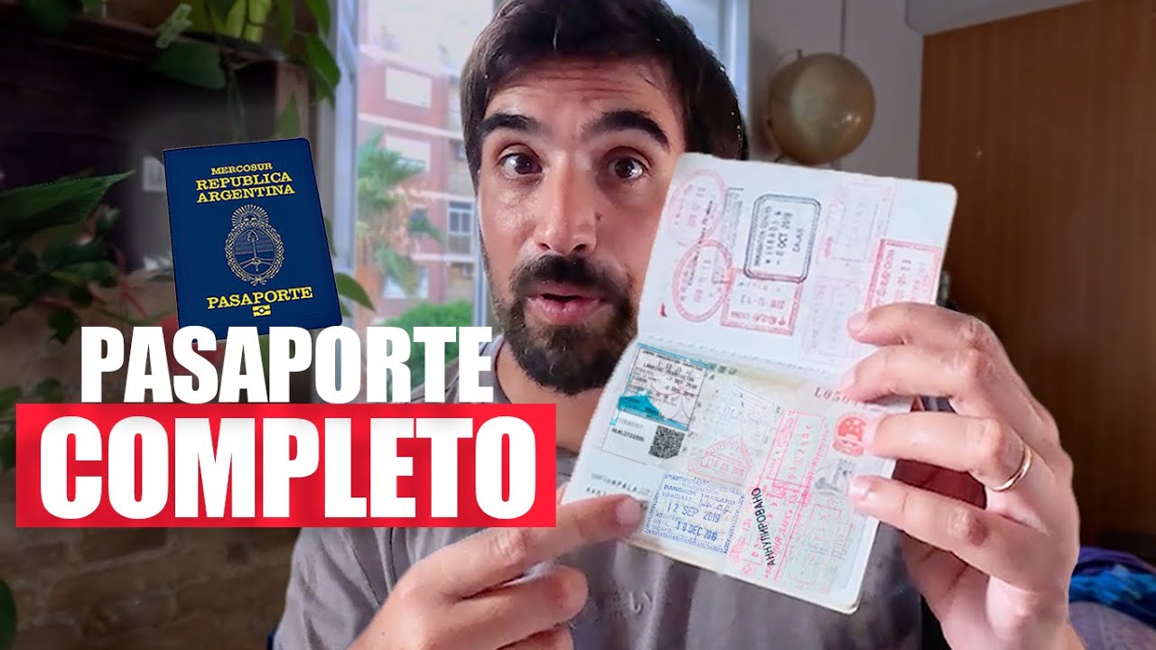 ¡Llenamos TODO el PASAPORTE! Los países que nos cambiaron la vida - YouTube