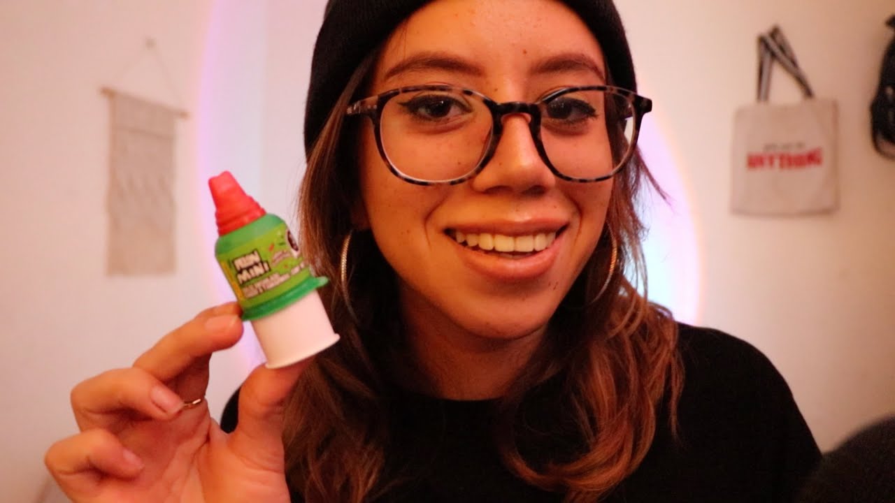 ASMR comiendo PELON 🔥 *dulce mexicano* - YouTube