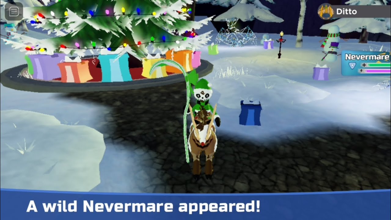 GLEAMING CHRISTMAS NEVERMARE | Loomian Legacy Finds - YouTube