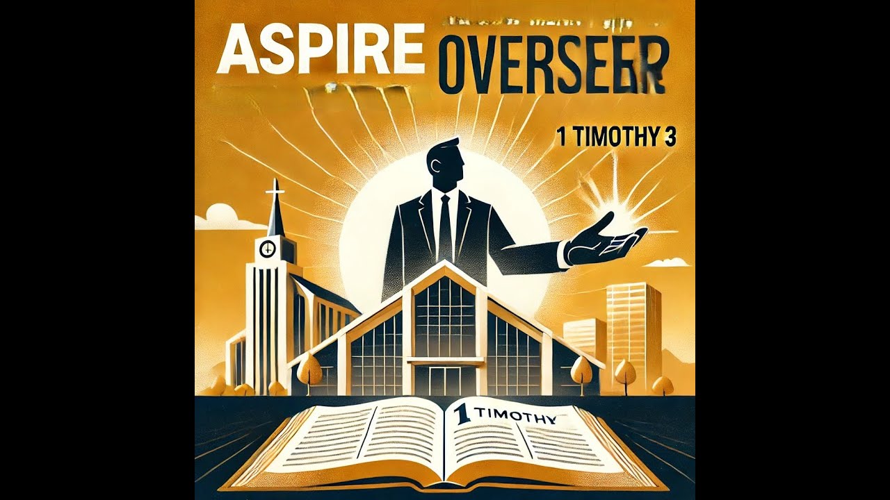 What does "aspire to the office of overseer" mean? // Past. Akande ...