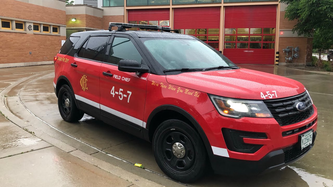 Chicago Fire Department Field Chief 4-5-7 Responding June 12th 2019 ...