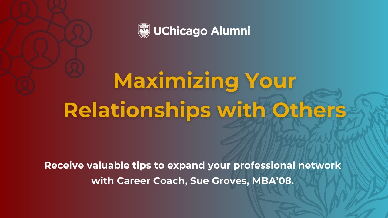 Mind Your Career | Maximizing Your Relationships With Others - YouTube