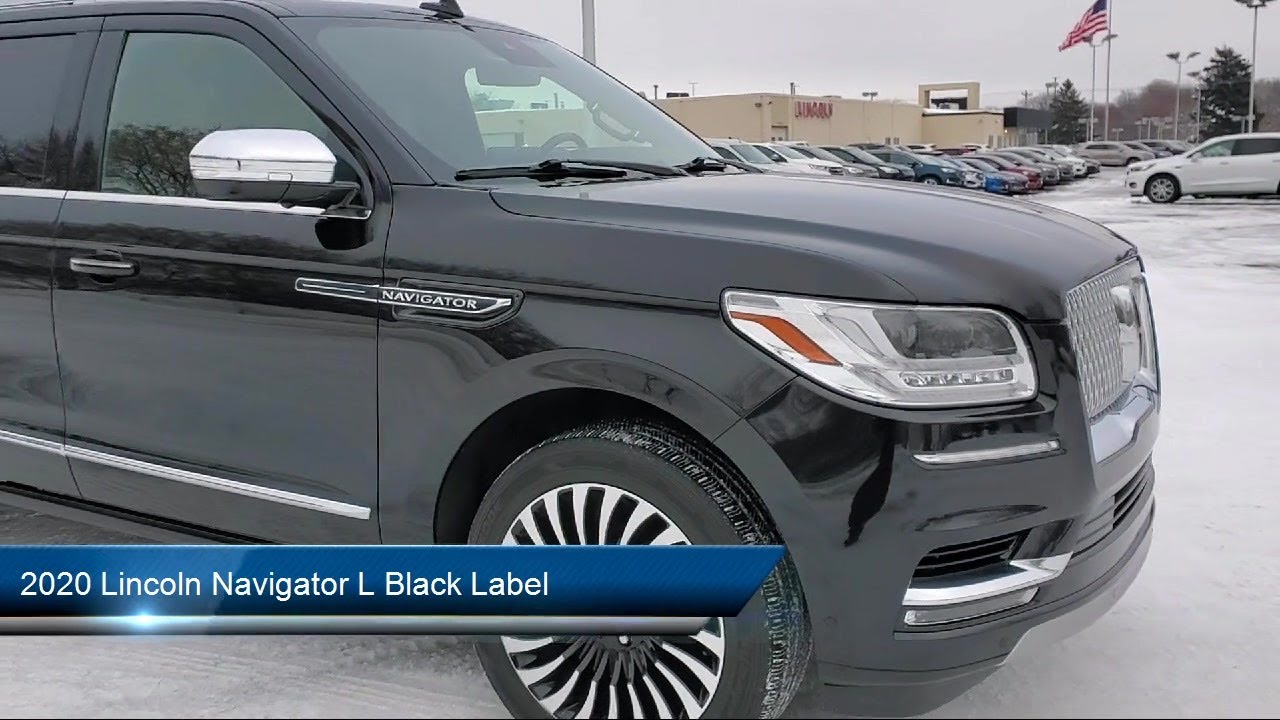 2020 Lincoln Navigator L Black Label White Bear Lake Vadnais Heights ...