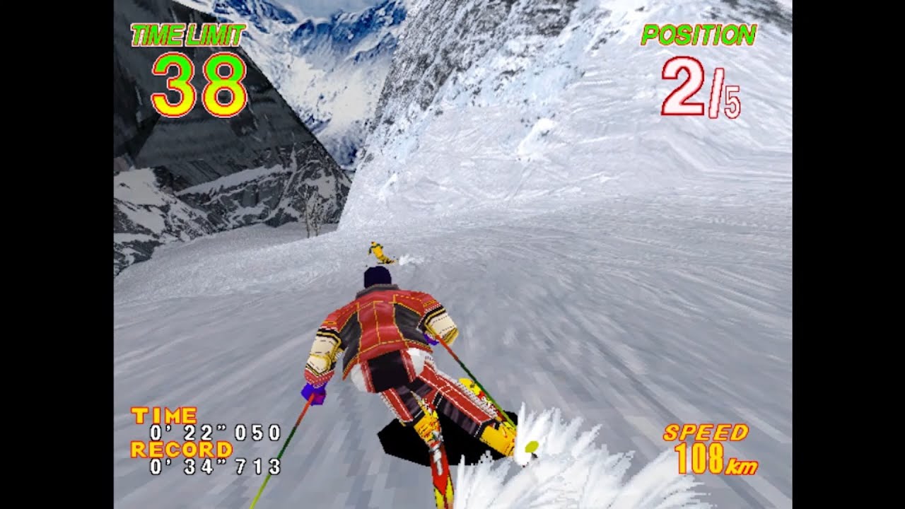 Alpine Racer 2 (Arcade - Namco - 1996) - YouTube