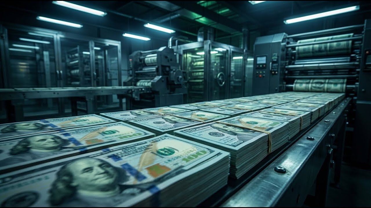 Inside America’s Money Factory 💵 | How US Dollar Bills Are Printed ...