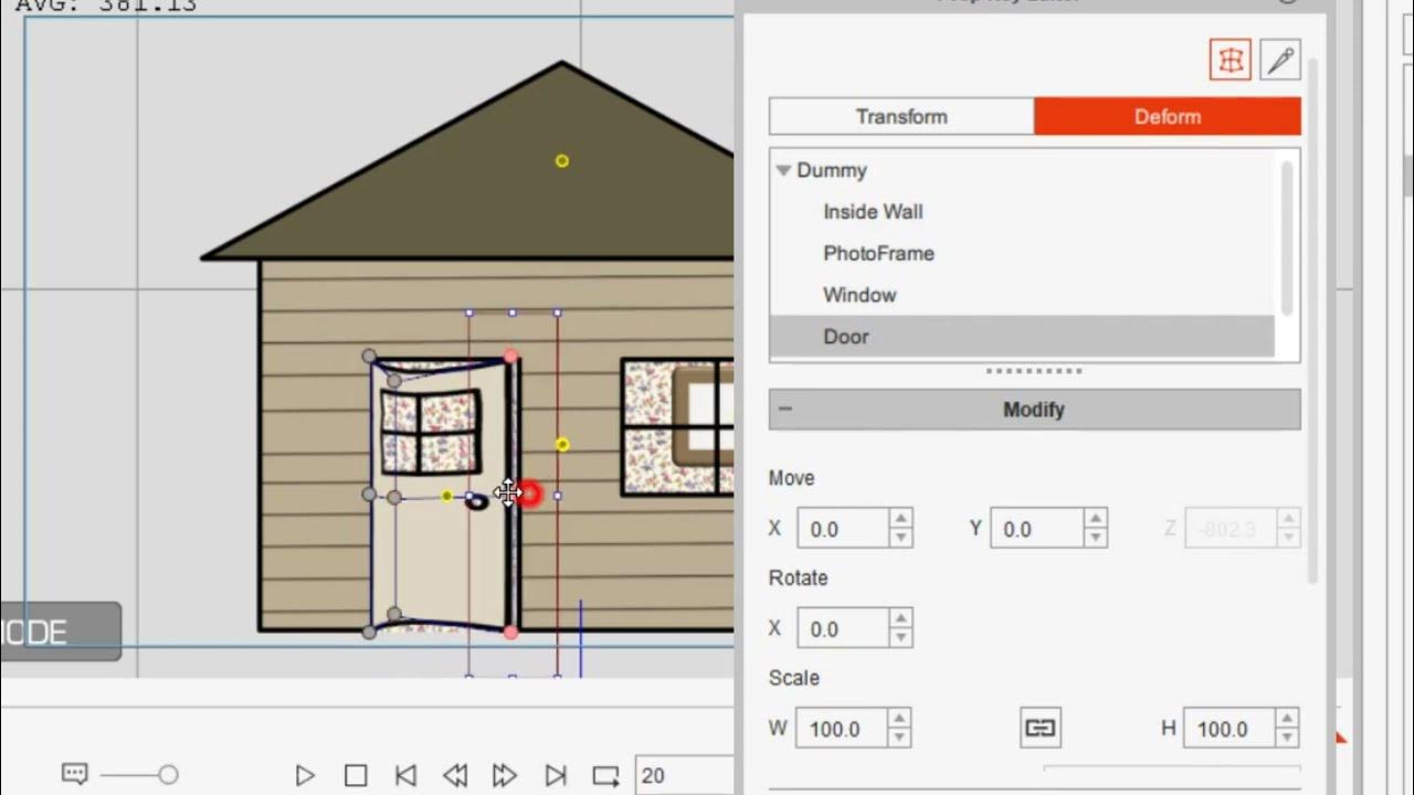 Create an Open & Close Door Animation with Cartoon Animator CTA5 - YouTube