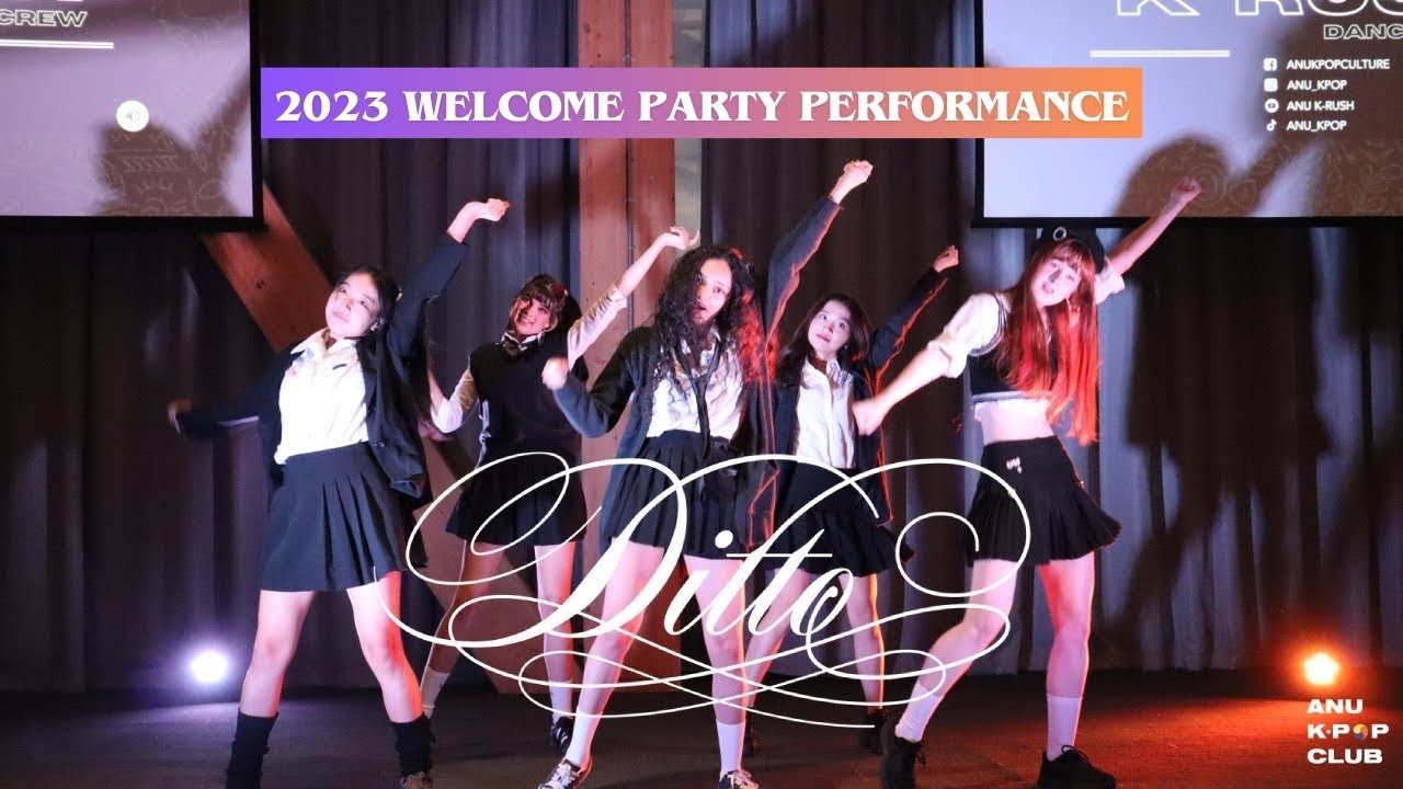 [K-RUSH] NEWJEANS (뉴진스) ‘Ditto' Dance Performance | ANU K-POP CLUB AUSTRALIA - YouTube