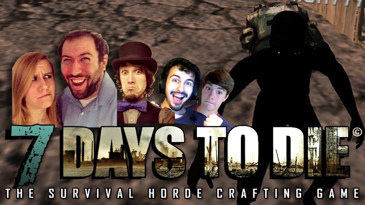 THE SCARY SHADOW MAN | 7 Days To Die Part 1 - YouTube