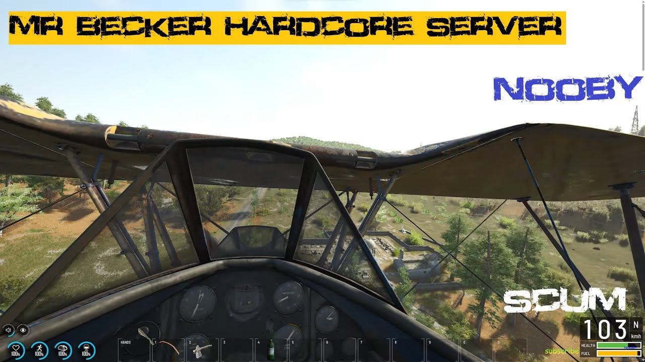 Mr Becker Hardcore PVE server - Scum x10 puppet power PT3 Lets get rich ...