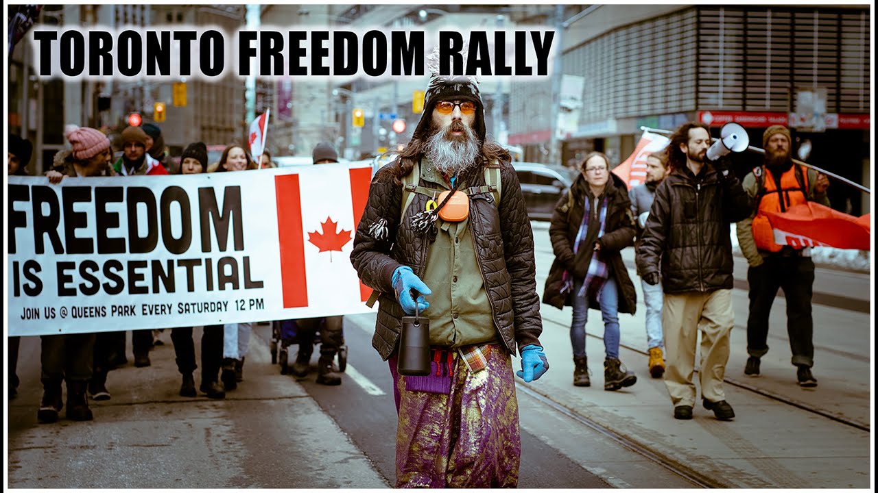 Toronto Freedom Rally & StreetPhotography - March 11 - YouTube