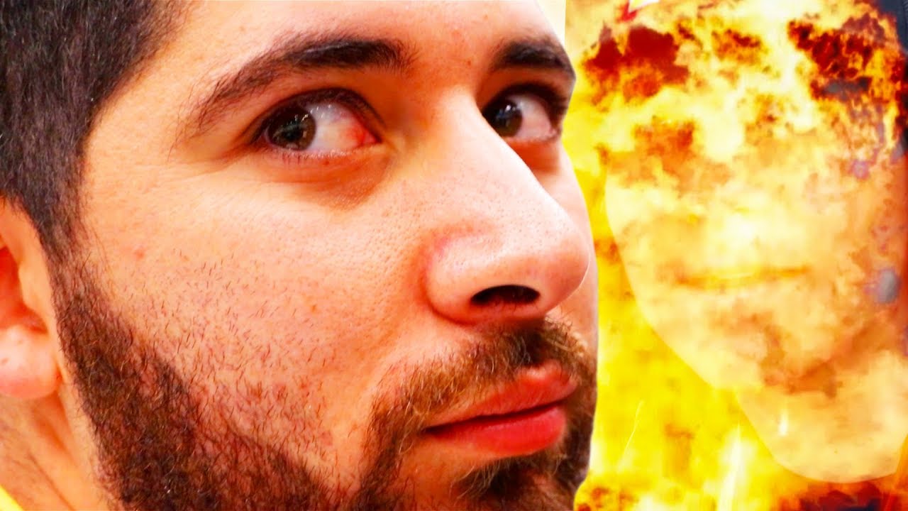 Awkwardly zooming into people's faces... - YouTube