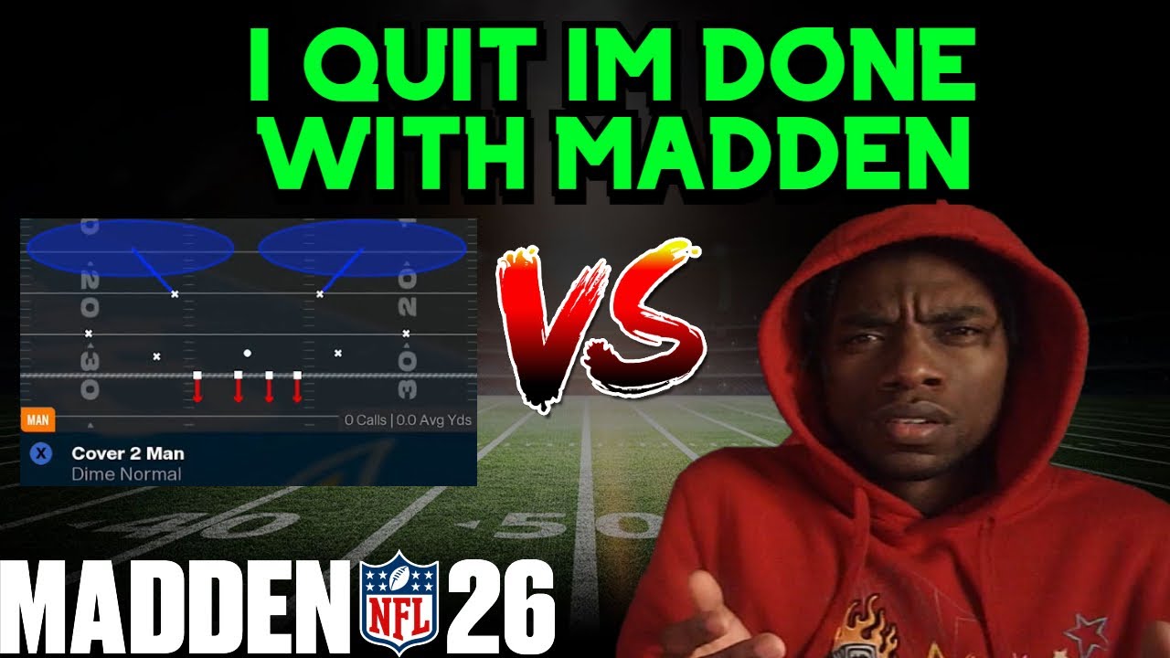 Cover 2 Man Is The #1 Defense I RAGED!!! - Madden 26 - YouTube