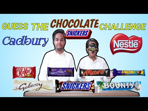 GUESS THE CHOCOLATE CHALLENGE | Chocolte Challenge | Food Challenge ...