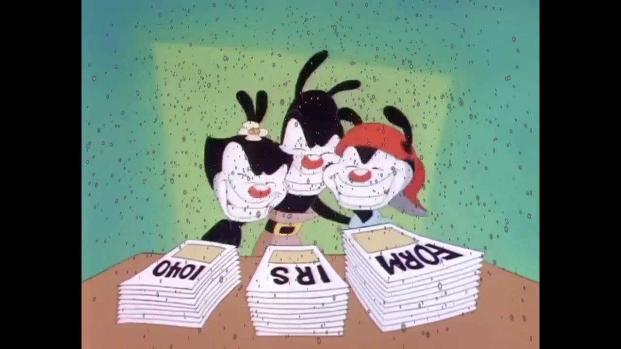 Animaniacs - Extended Opening Theme with snowfall effect - YouTube