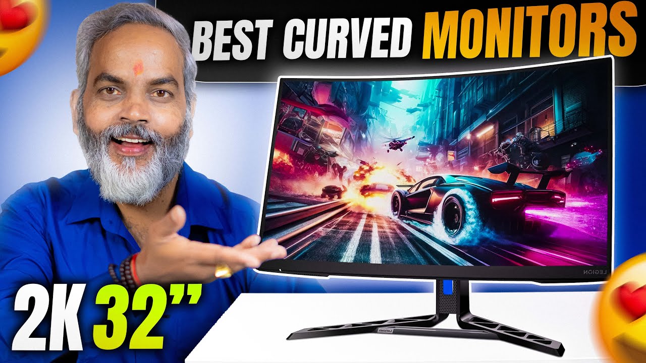 Best 32 inch 2K Curved Monitors in 2025 - YouTube