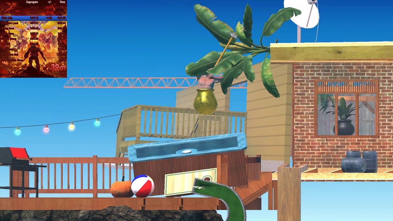 Getting over it game speedrun - packagegast