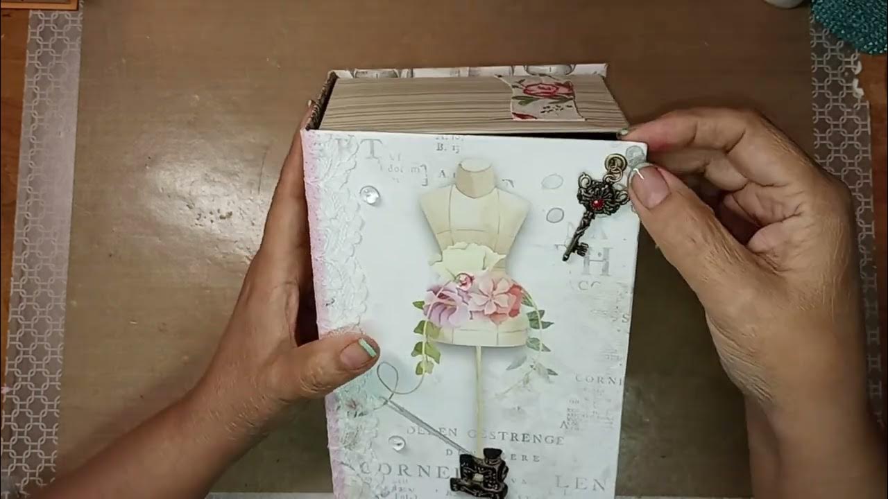 Altered Dollar Tree Box - YouTube
