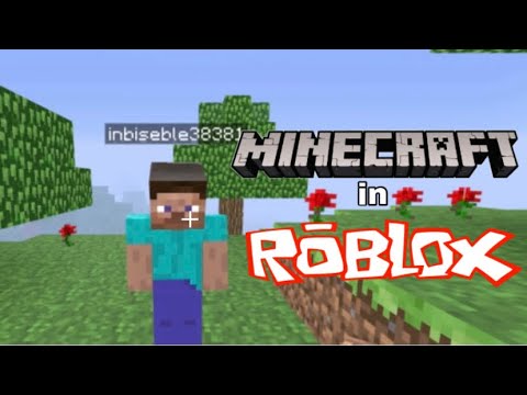 MINECRAFT IS NOW FREE!? ROBLOX BEST MINECRAFT GAME - YouTube