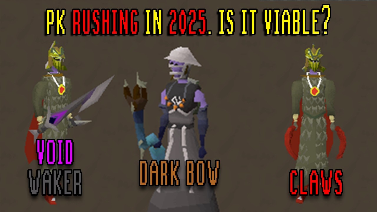 PK Rushing in 2025? is it Viable? OSRS PK Video - YouTube