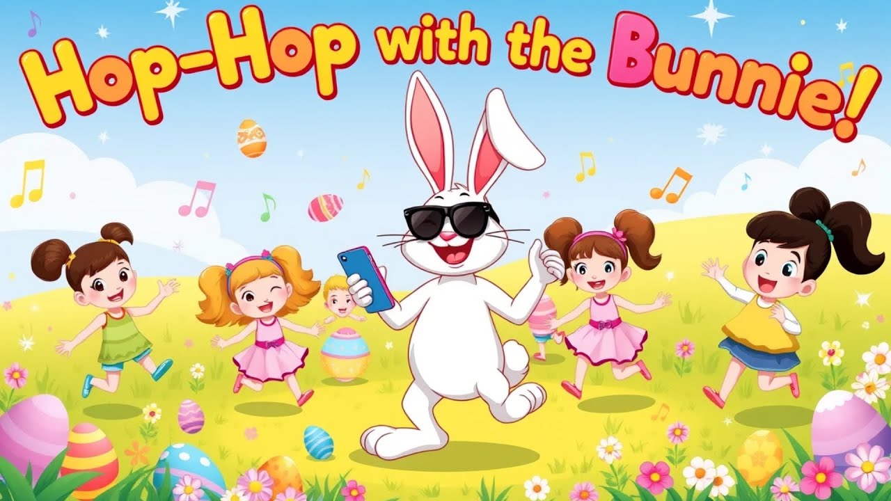 Hop Hop with the Bunny! | Easter Dance Song for Kids - YouTube