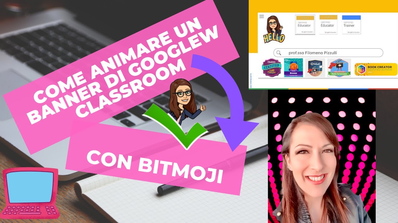 Come animare un banner o header di Google Classroom e/o google sites ...