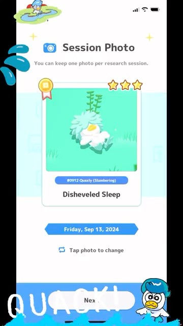 Shiny Quaxly in Pokemon Sleep! - YouTube
