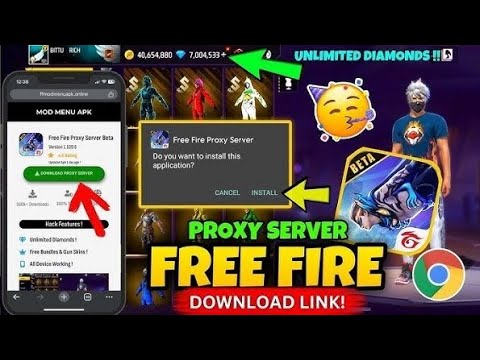 How To Download Free Fire Proxy Server 🥳 Free Fire Proxy Server ...