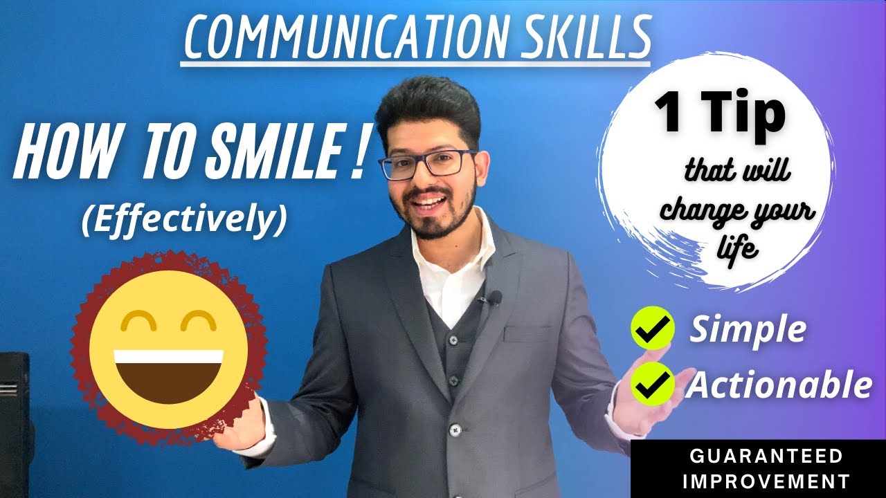 Communication Skills | How to Smile effectively | Captivate Soft Skills ...