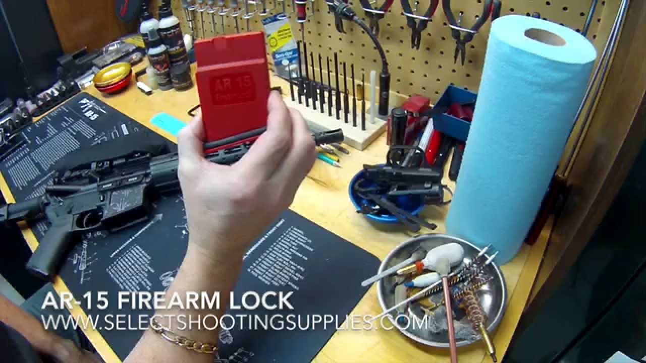 AR-15 Lock - Select Shooting Supplies - YouTube