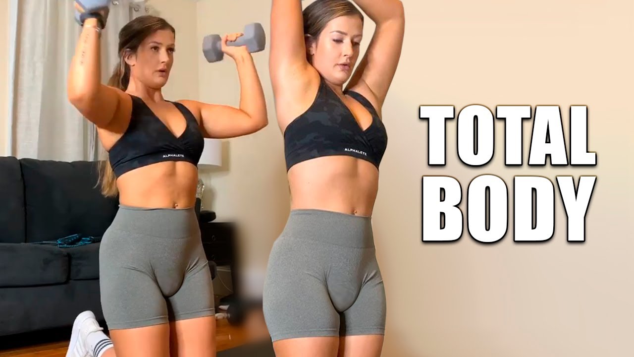 Total Body Toning Workout | with Weights - YouTube