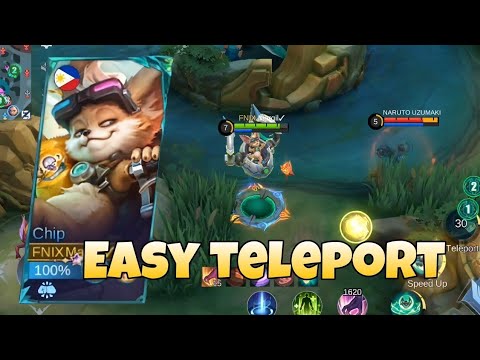 EASY TELEPORT USING THIS HERO l MOBILE LEGENDS BANG BANG - YouTube