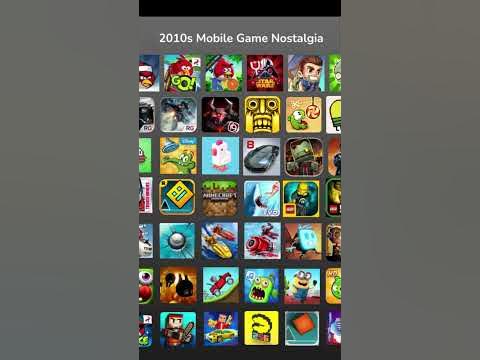 Old mobile games vs new - YouTube