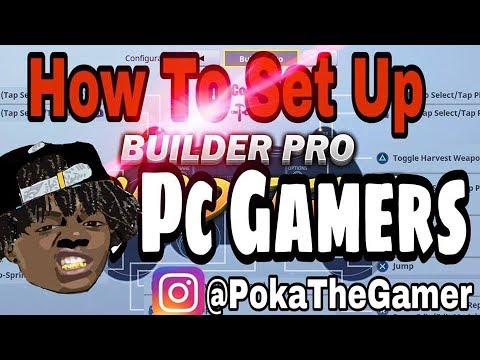 FORTNITE TIPS - HOW TO SETUP BUILDER PRO ON PC (Poka The Gamer) - YouTube