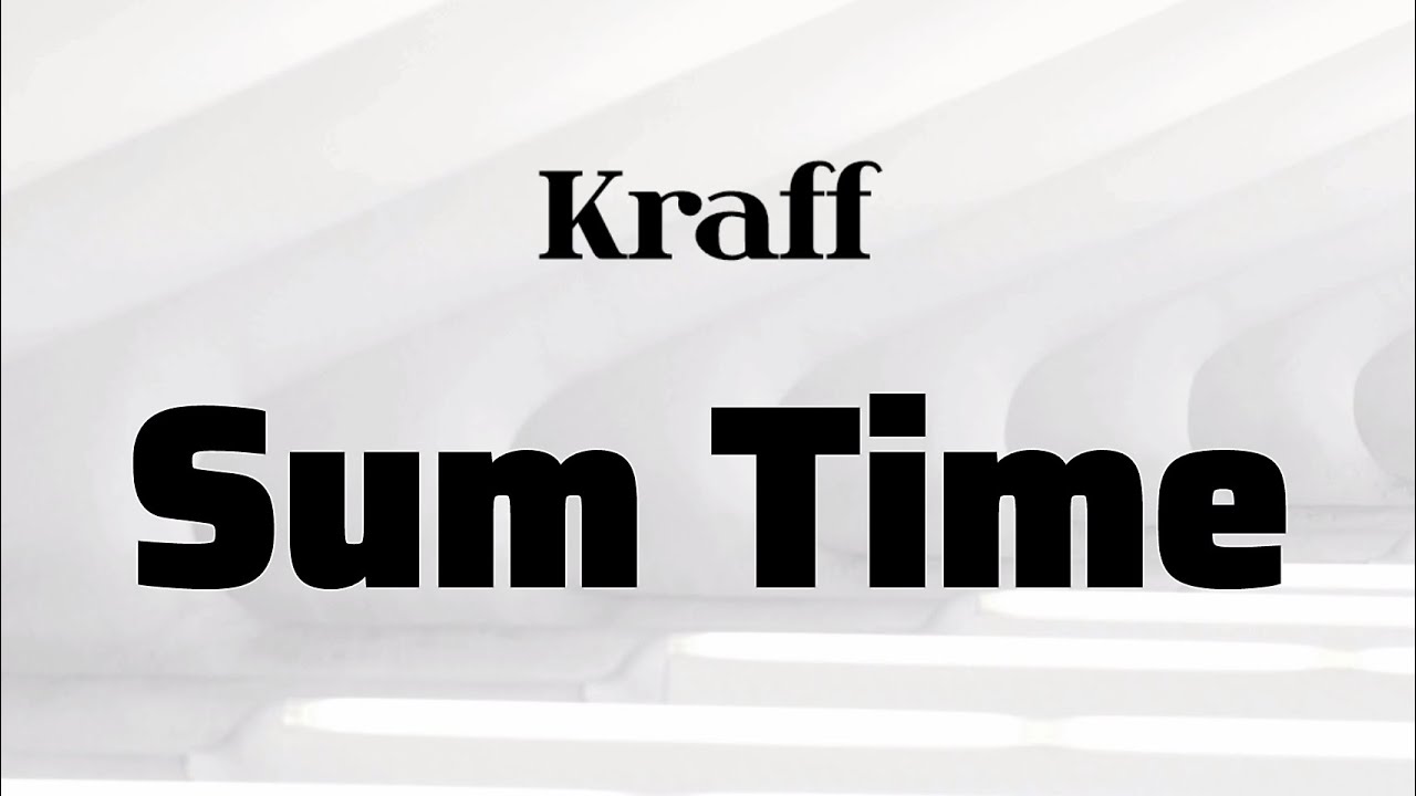 Kraff - Sum Time (Lyrics) (Payment Plan riddim) - YouTube