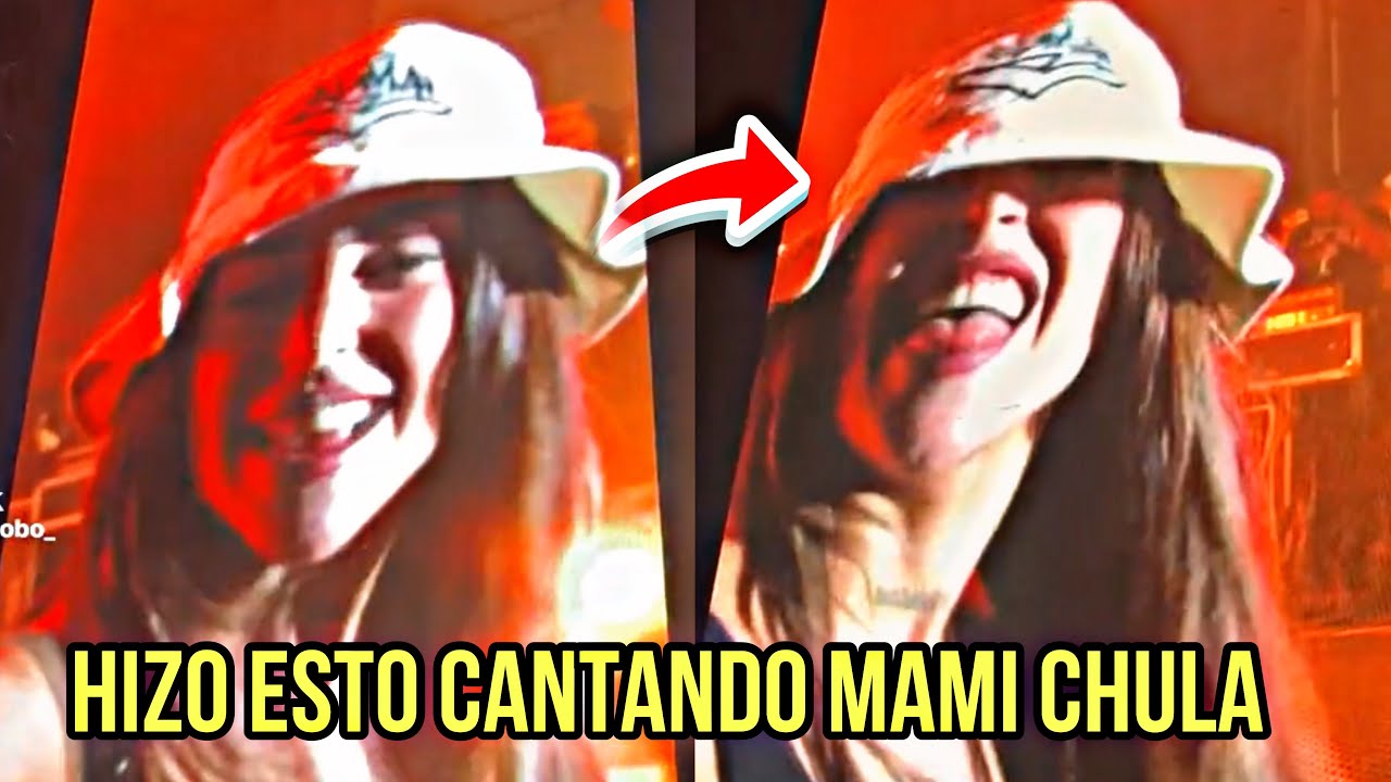 NICKI NICOLE INDIRECTA PARA TRUENO CANTANDO MAMI CHULA - YouTube
