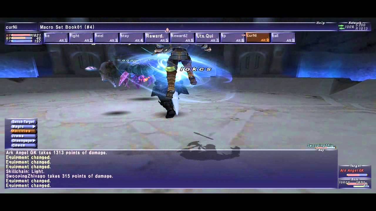 FFXI : BST AAGK Easy Solo [Bahamut] (Swooping Zhivago) - YouTube