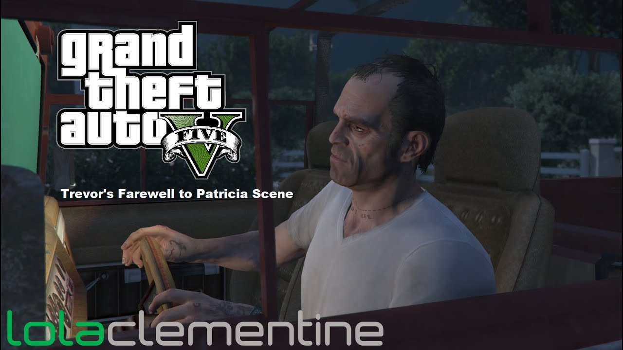GTA 5 - Trevor's Farewell to Patricia Scene - YouTube