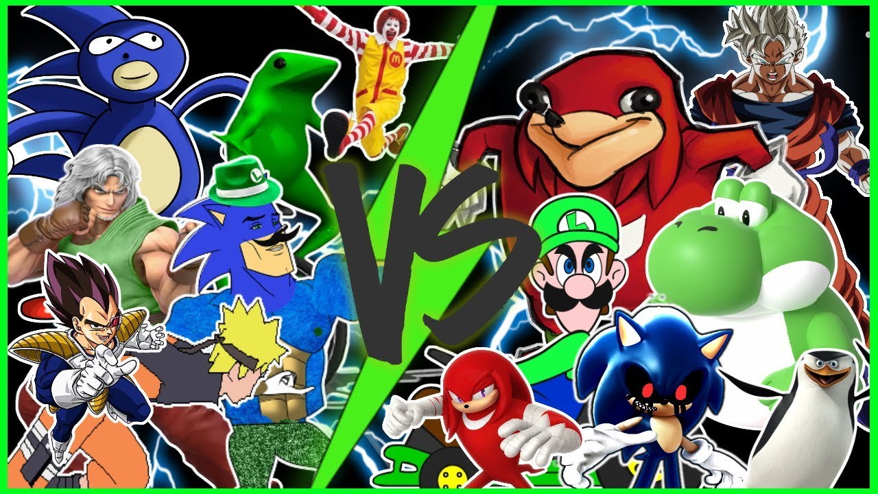 Just a bunch of memes fighting each other - YouTube