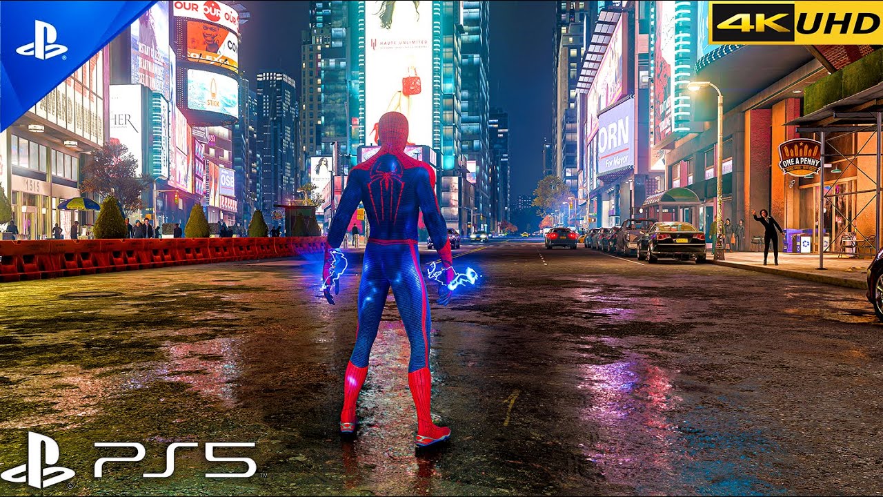 (PS5)AMAZING SPIDER-MAN SUIT | SPIDER-MAN 4K 60FPS RAYTRACING Gameplay ...