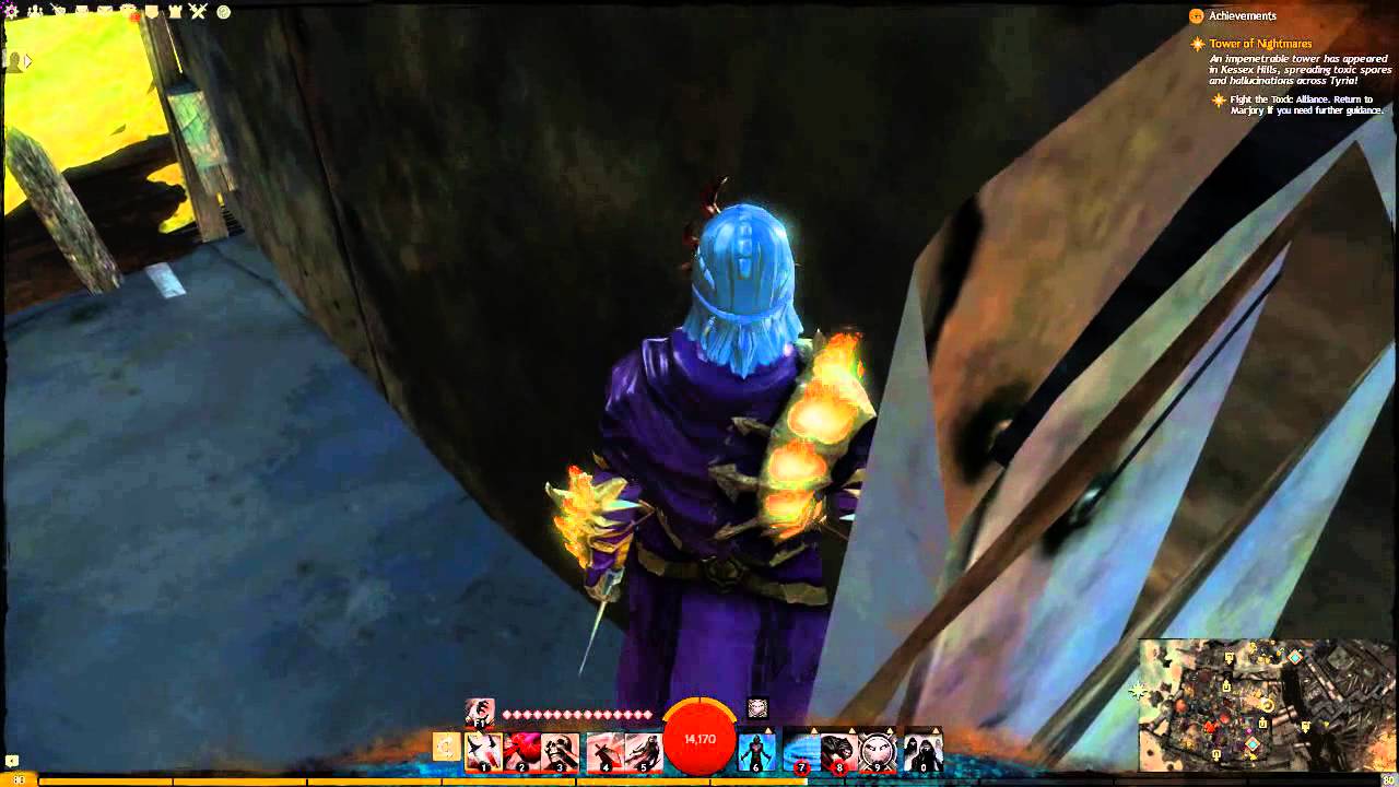 Guild Wars 2: Black Citadel - Under Map - YouTube