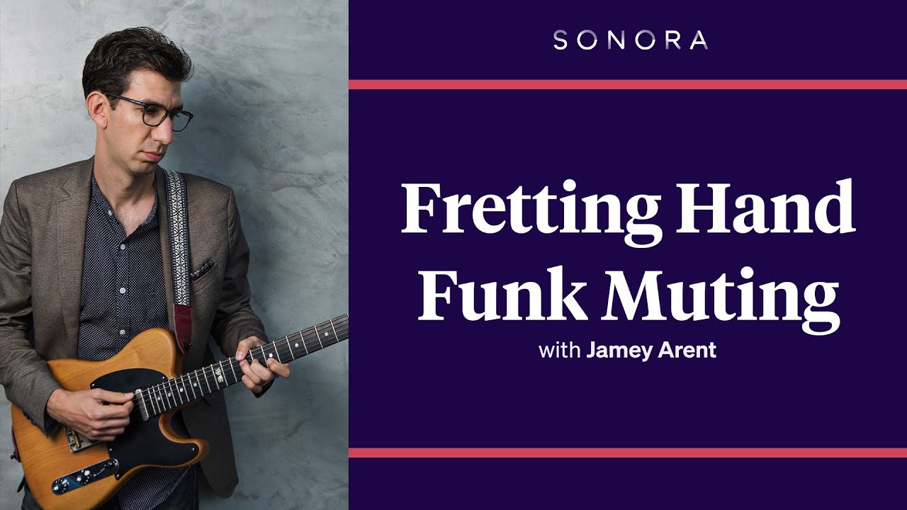 Fretting Hand Funk Muting - YouTube