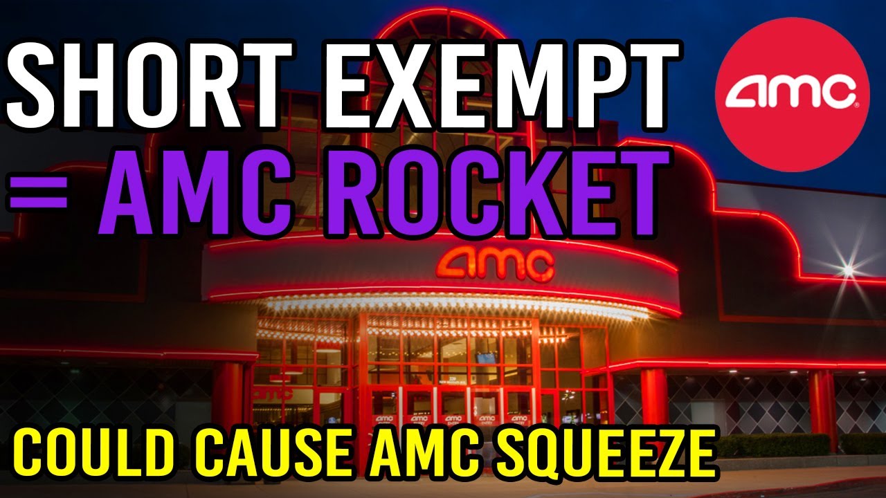 WOW! 🔥 SHORT EXEMPT SHARES COULD CAUSE AMC TO ROCKET 🔥 - AMC Stock ...