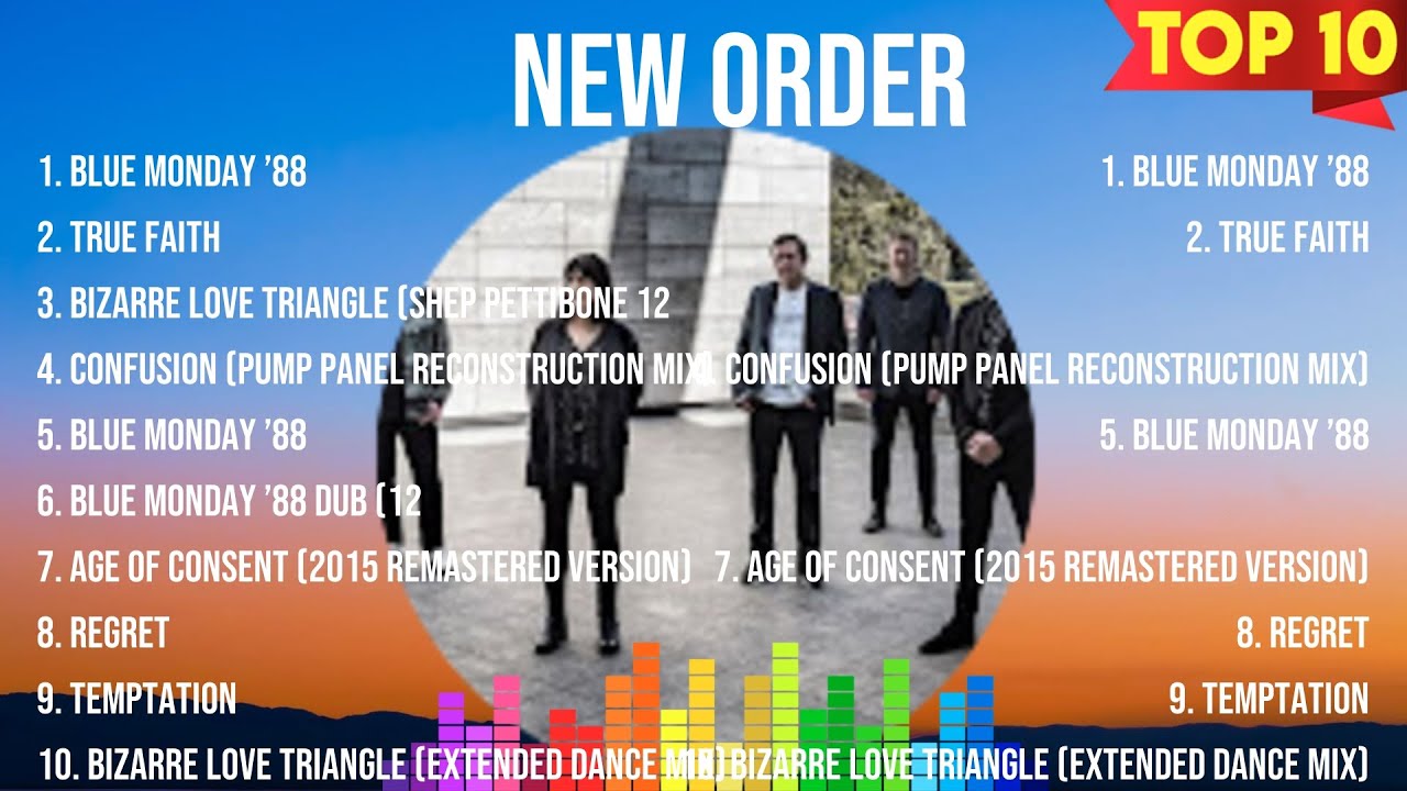New Order Greatest Hits Full Album 2024 🍂 New Order Best Songs Playlist ...