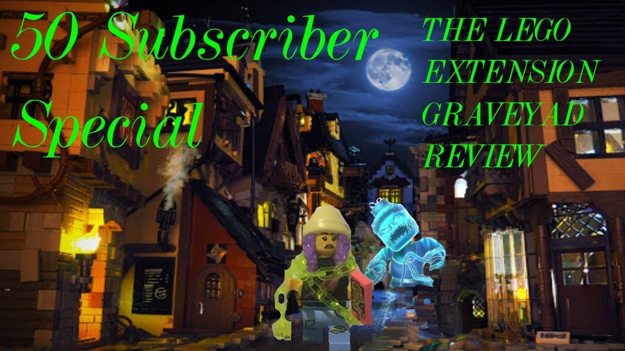 50 Subscriber special!!!!! The Lego hidden side graveyard extension ...