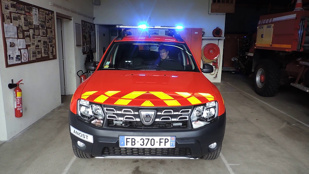 Un Dacia Duster pour les Sapeurs-Pompiers d'Anost - YouTube