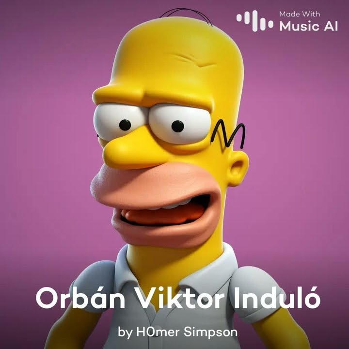 Orbán Viktor Induló - AI HOMER SIMPSON COVER - YouTube