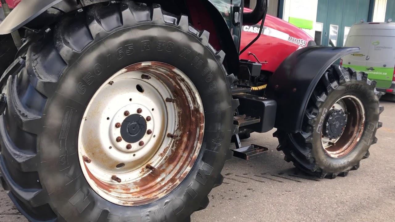 Traktor CASE IH MAXXUM MXM155 - YouTube
