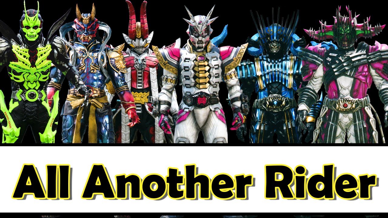 All Another Rider | รวมอนาเธอร์ไรเดอร์ทั้งหมด - YouTube